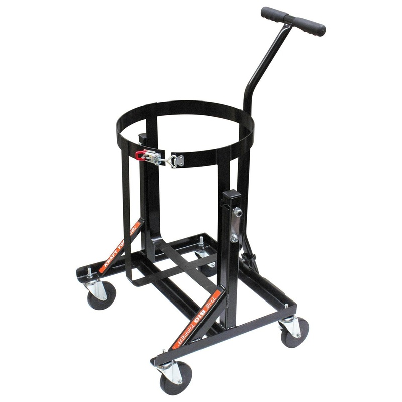 Kraft Tool GG599 The Big Tipper Barrel Transport and Pouring Cart ...