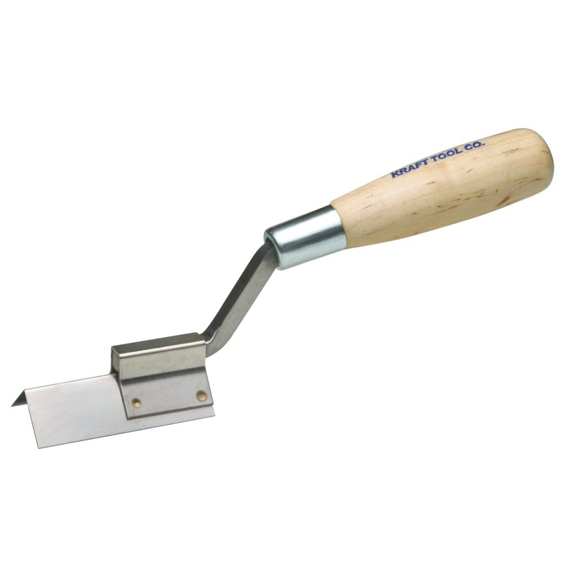 Kraft Tool PL504 3" x 1" EIFS Outside Corner Tool with Wood Handle ...
