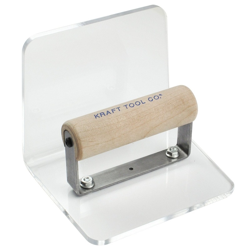 Kraft Tool PL655T Tapered Plastic Inside Cove Step Tool 3/4"R with Wood ...