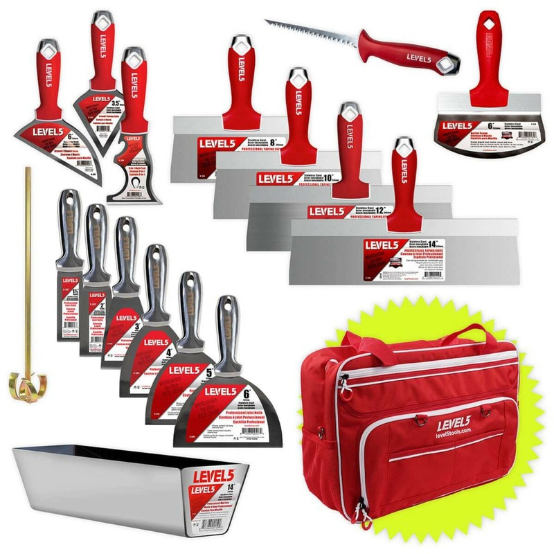 Level5 5-683 Welded Joint, Taping, & Specialty Knives, Mixer, Jab Saw ...