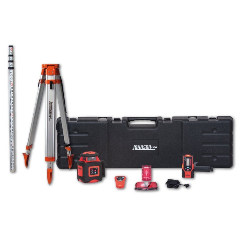 Johnson 40-6541 High Accuracy Dual Slope Rotary Laser System ...