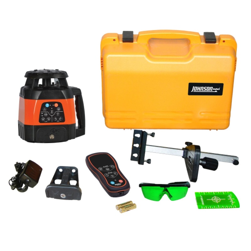 Johnson 40-6544 Horizontal & Vertical Rotary Laser Kit - Industrial ...