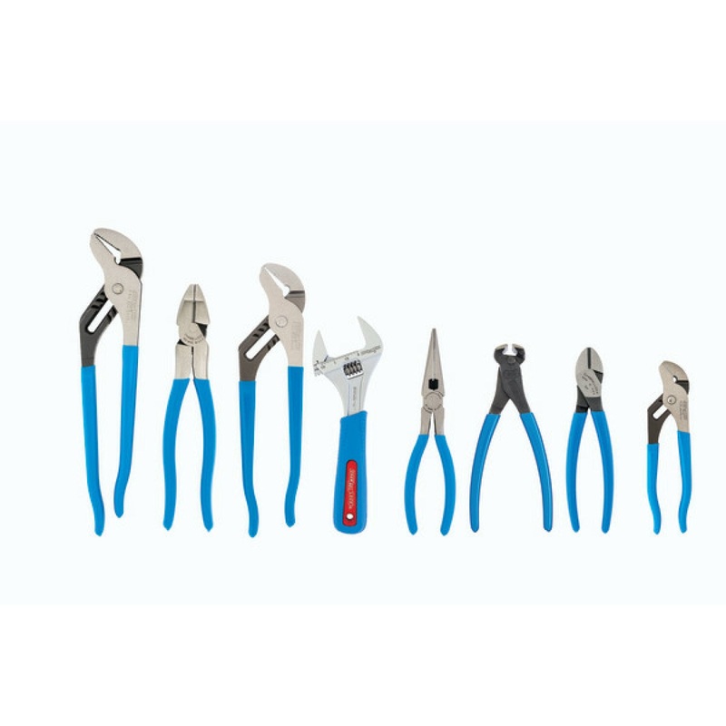 Channellock TOOL ROLL-8 8-Piece Professional Tool Set with Tool Roll ...