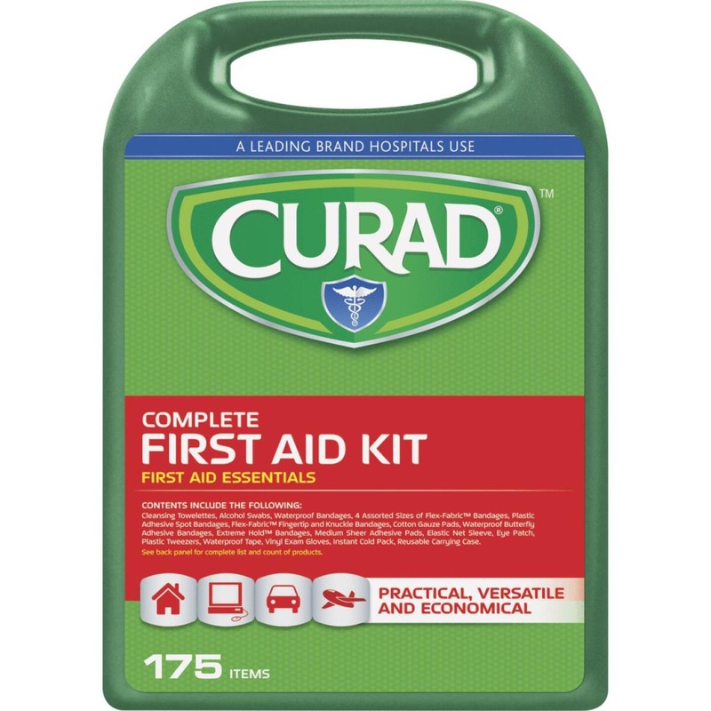 Curad Complete First Aid Kit (175-Piece) - Industrial-Grade Hand Tools ...