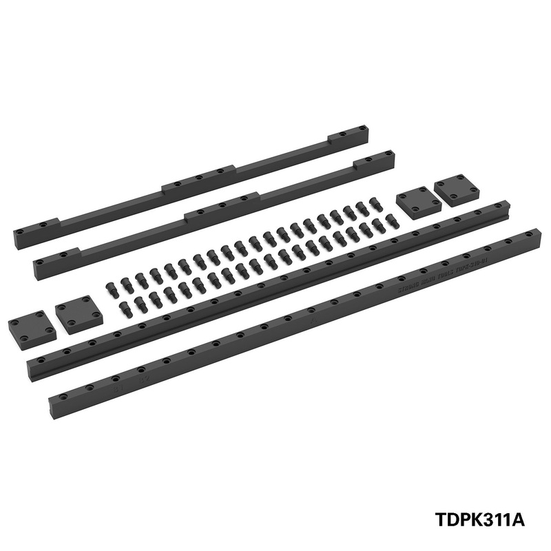 Rhino Plate Connecting Bridge Kit Package w/ two 48" x 30" Rhino Carts ...